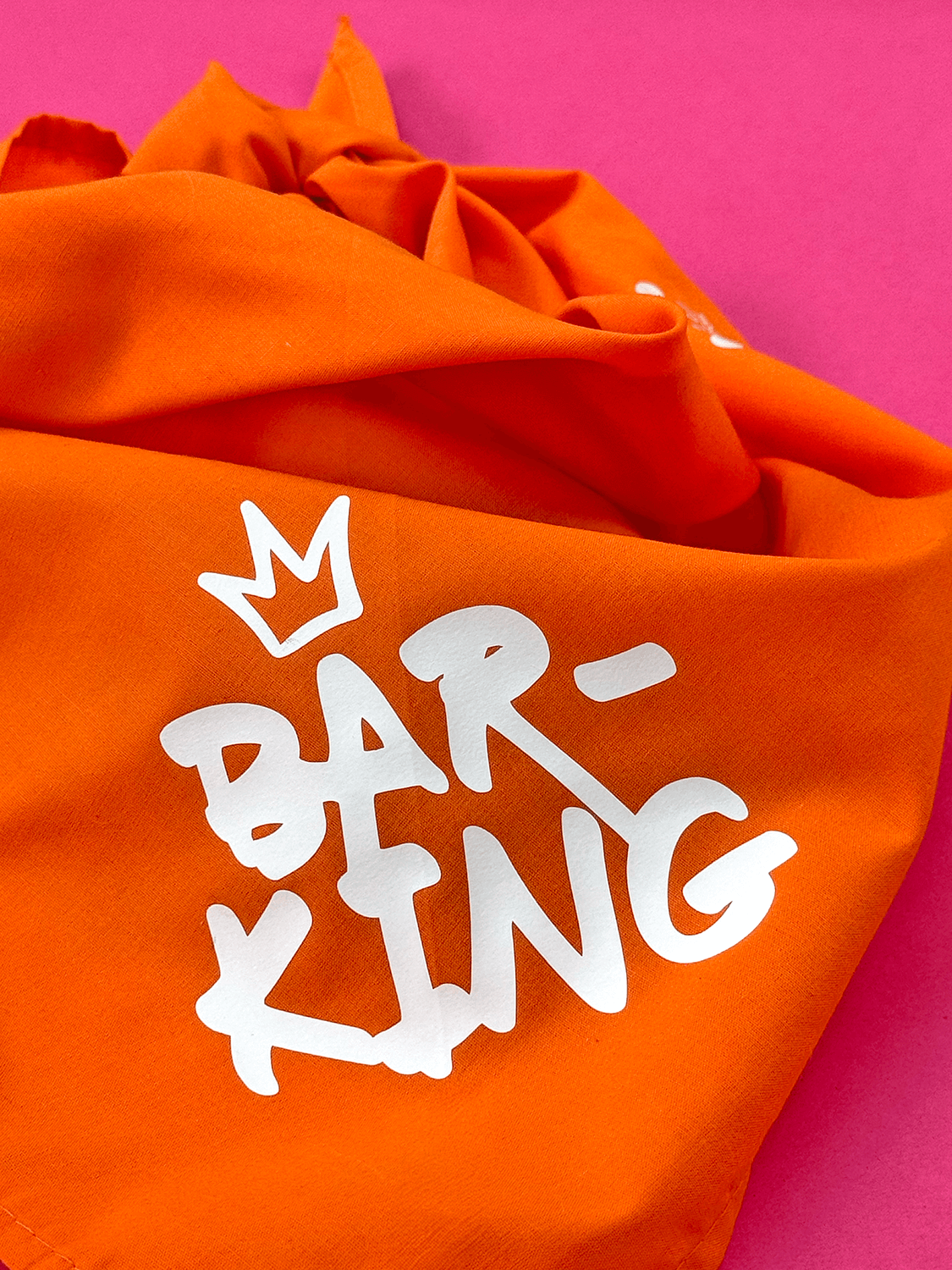 Bandana | oranje Bar-King – By Salu